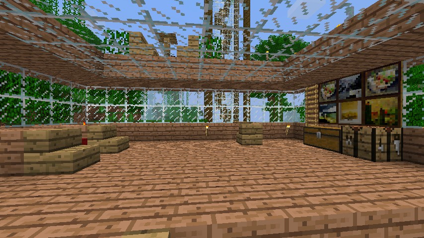 Beautiful Jungle Home Minecraft Map