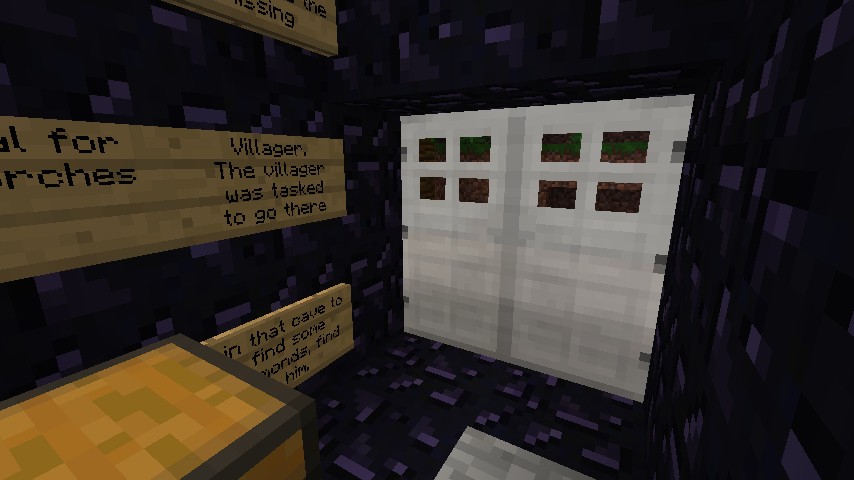 The Missing Villager [Updated 3/26/12] Minecraft Map