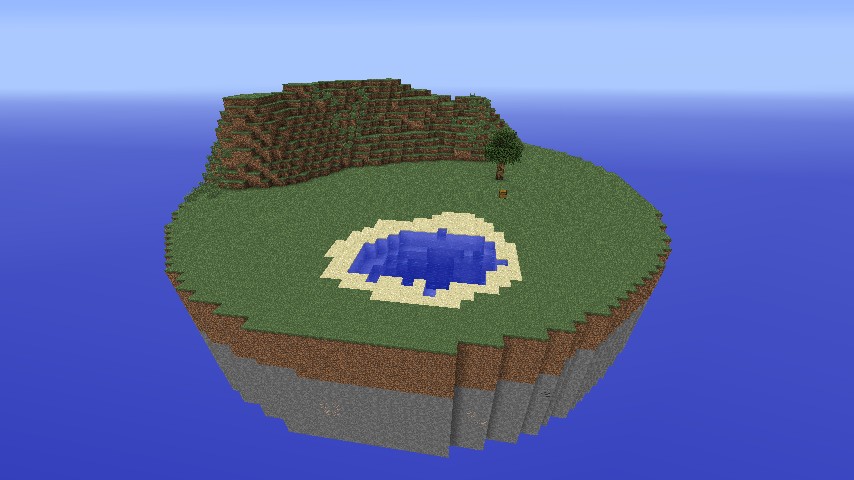 Sky Cylinder Minecraft Map