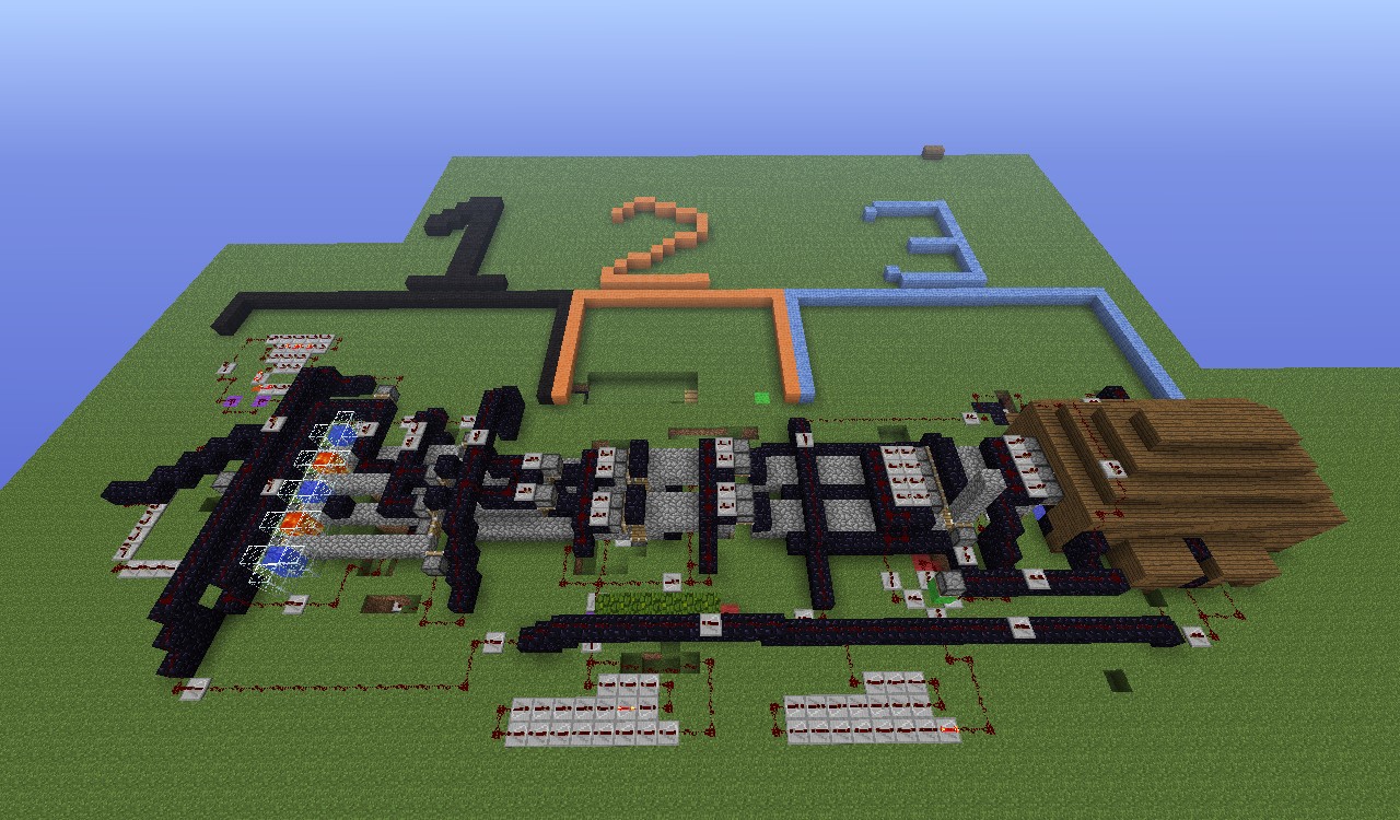 Cobblestone Refinery Factory Minecraft Map