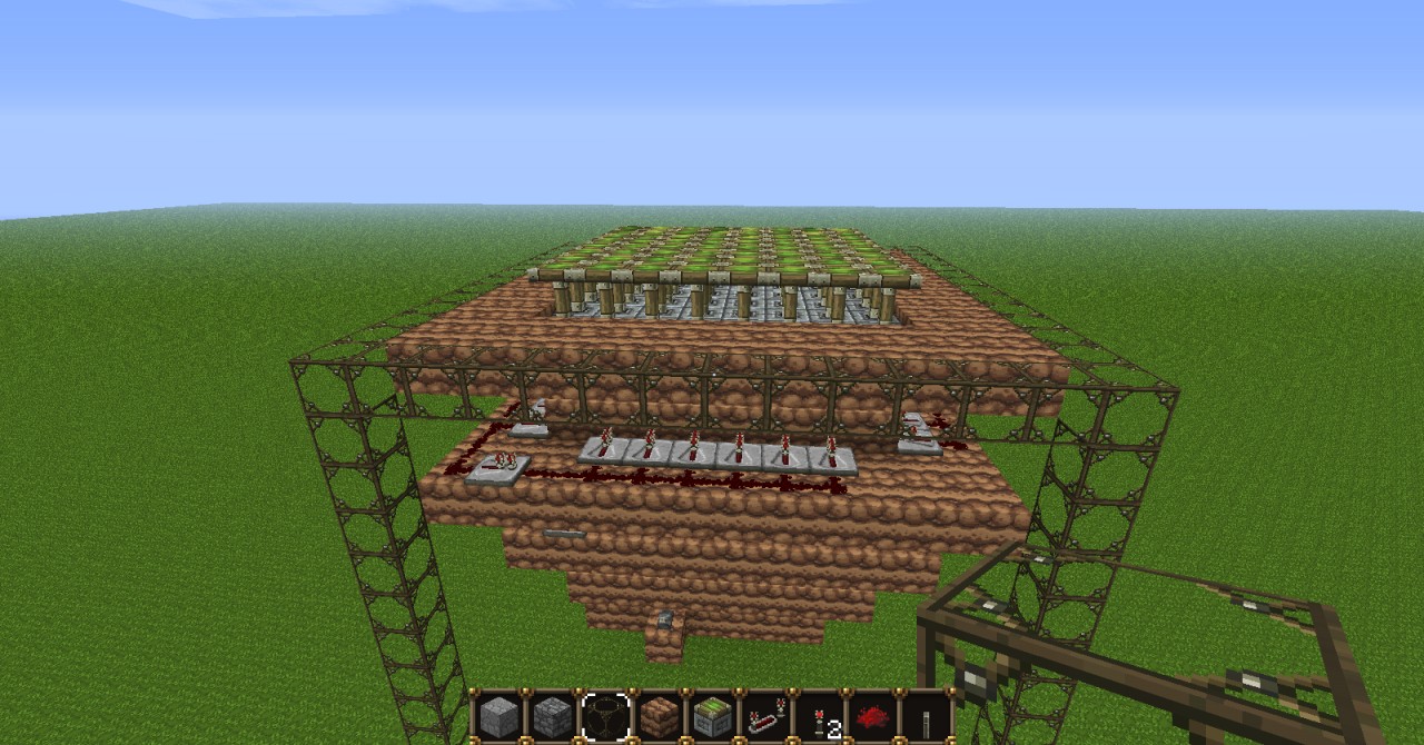 Big Piston Floor Minecraft Map