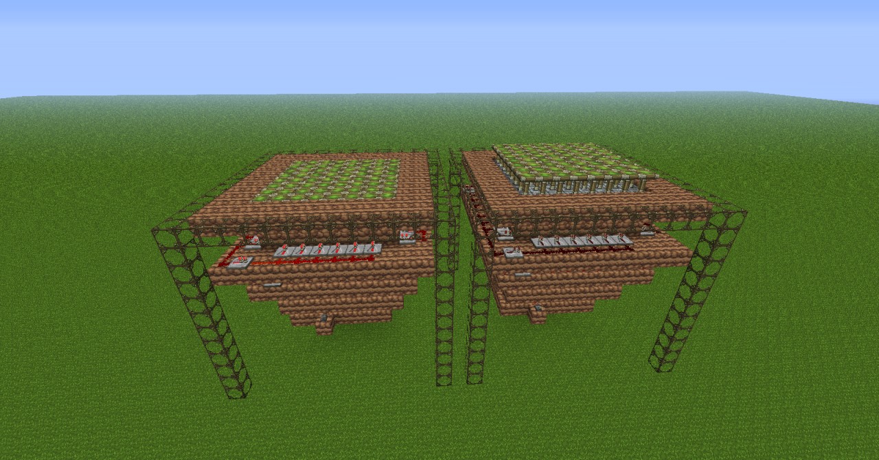 Big Piston Floor Minecraft Map