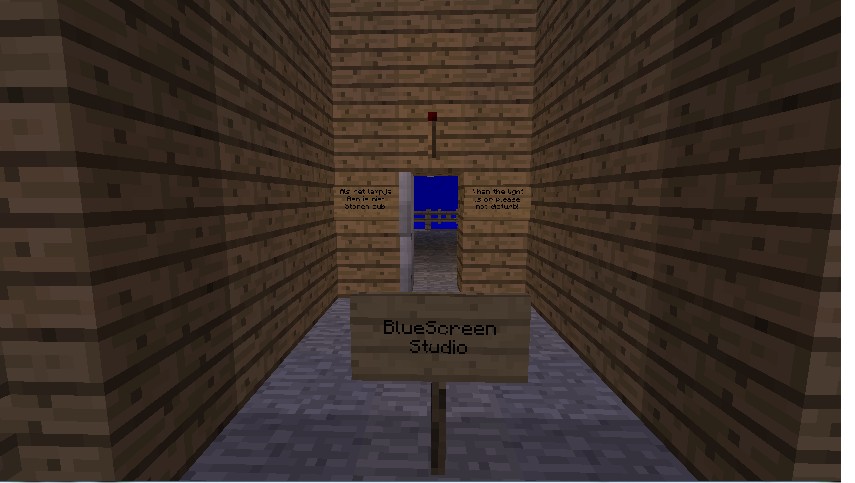 Green + Bluescreen studio`s Minecraft Map