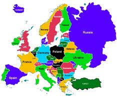 flags of Europe starter Minecraft Map