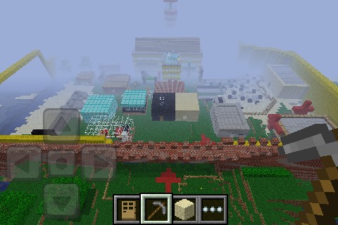 Pocket Edition Town Minecraft Map