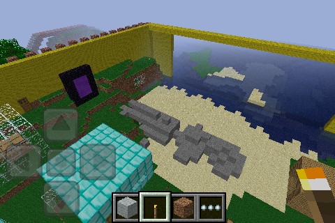 Pocket Edition Town Minecraft Map