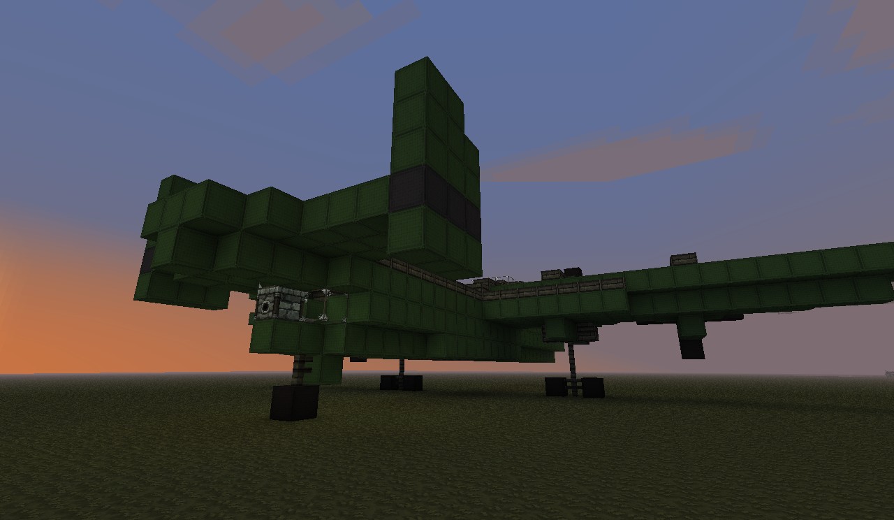 Lancaster Bomber Minecraft Map