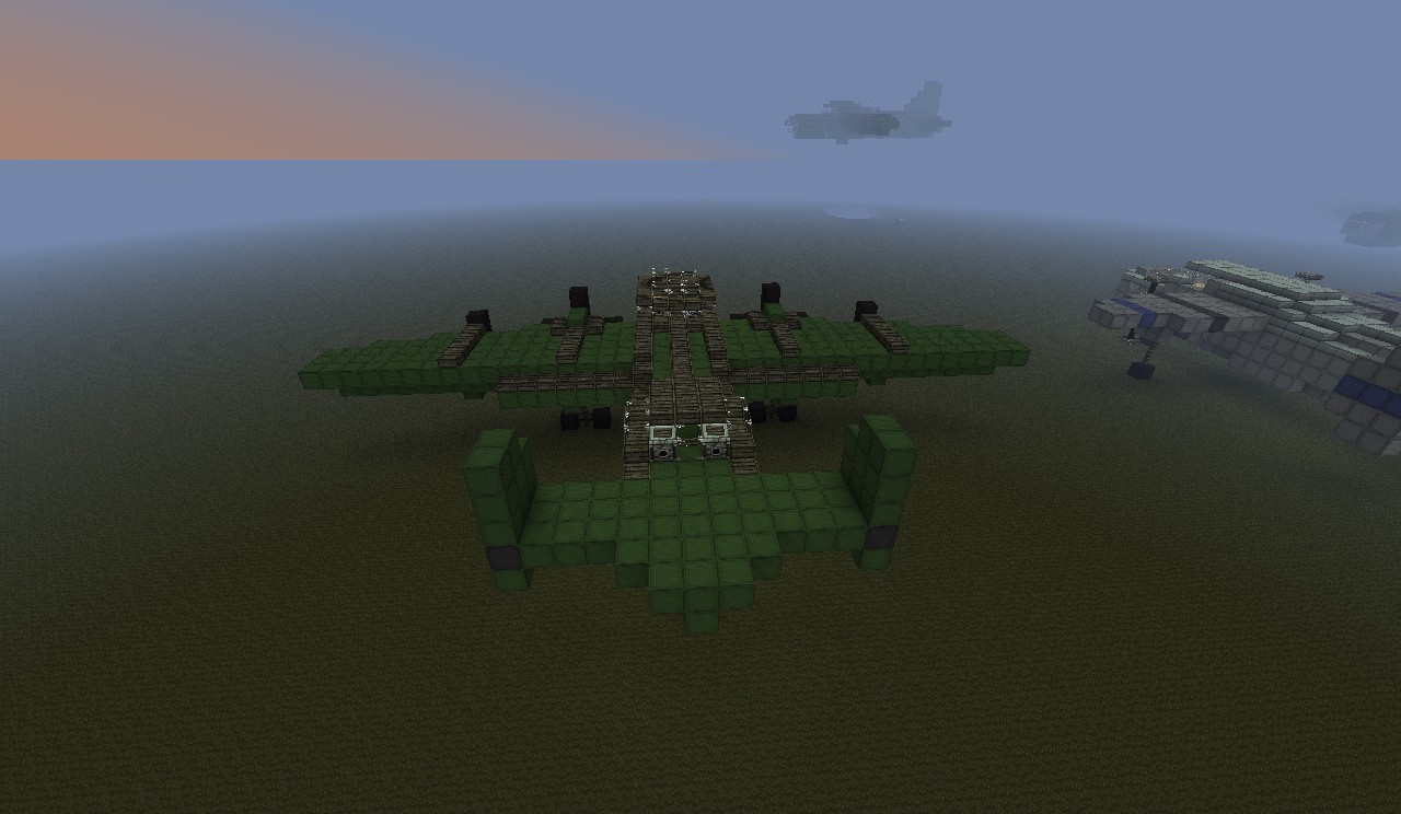 Lancaster Bomber Minecraft Map