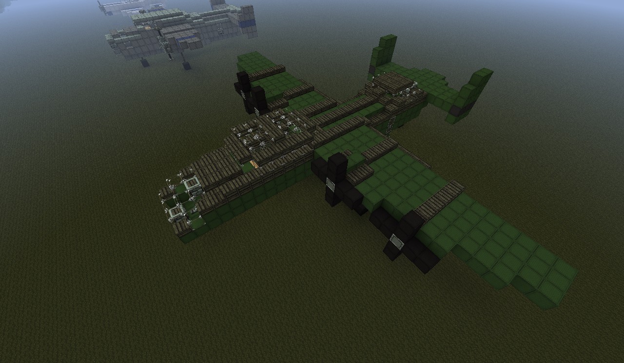 Lancaster Bomber Minecraft Map