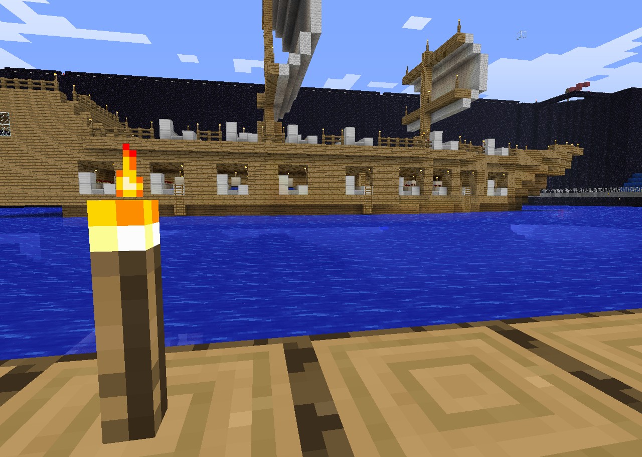 Ship Battles: Longship Minecraft Map