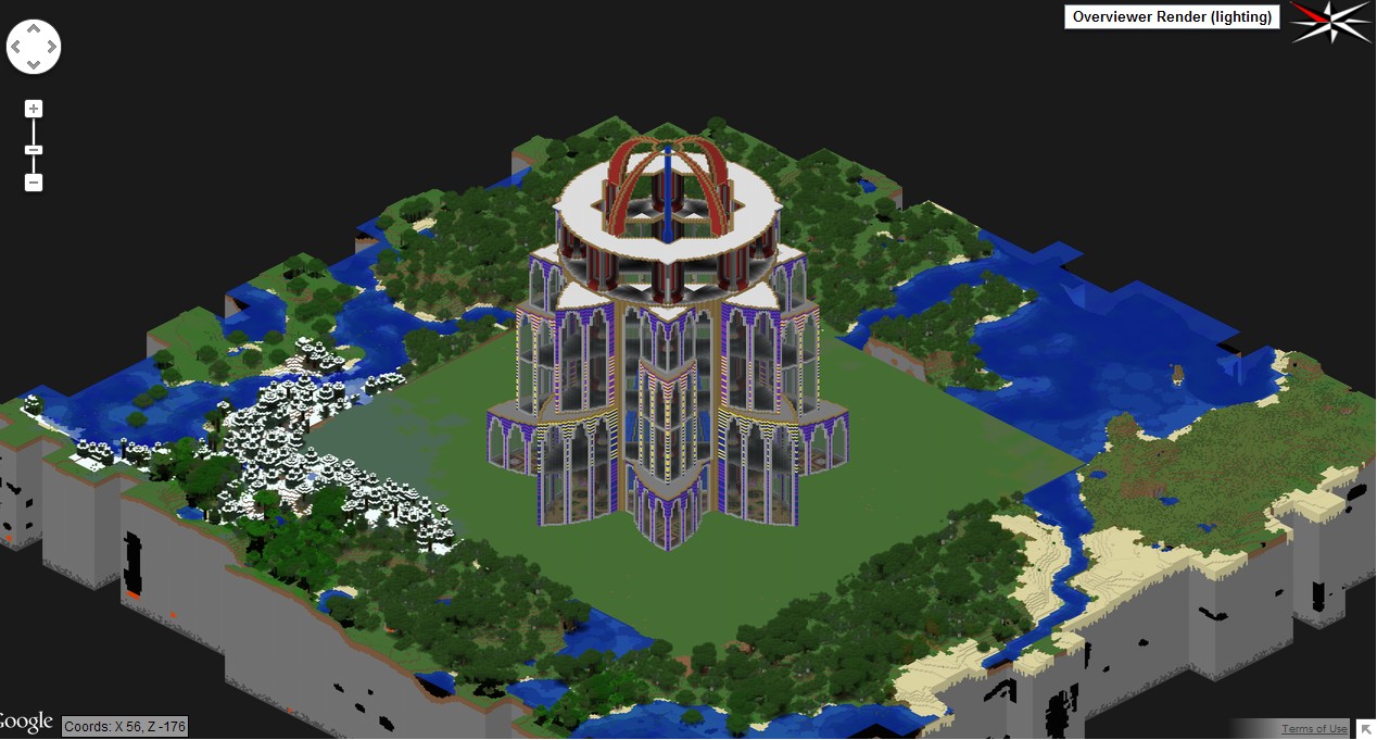 Concept Tower Minecraft Map