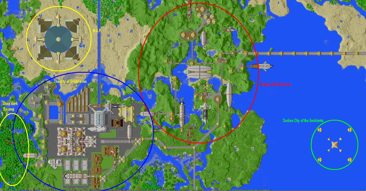 The city of Brickhaven Map release !{Now With Video by Techno and PG5 ...