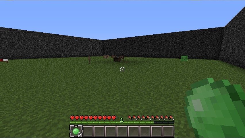 Flat Grass Survival. [First Map] Minecraft Map