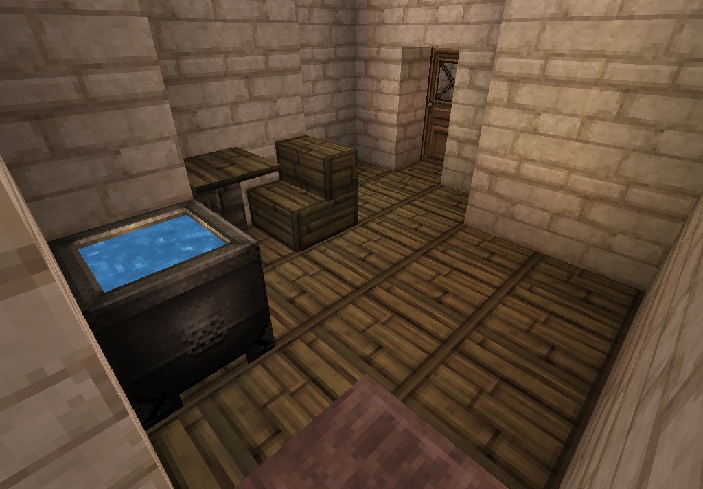 Hotel with Furnishings v1.3 [Over 150 Rooms] Minecraft Map