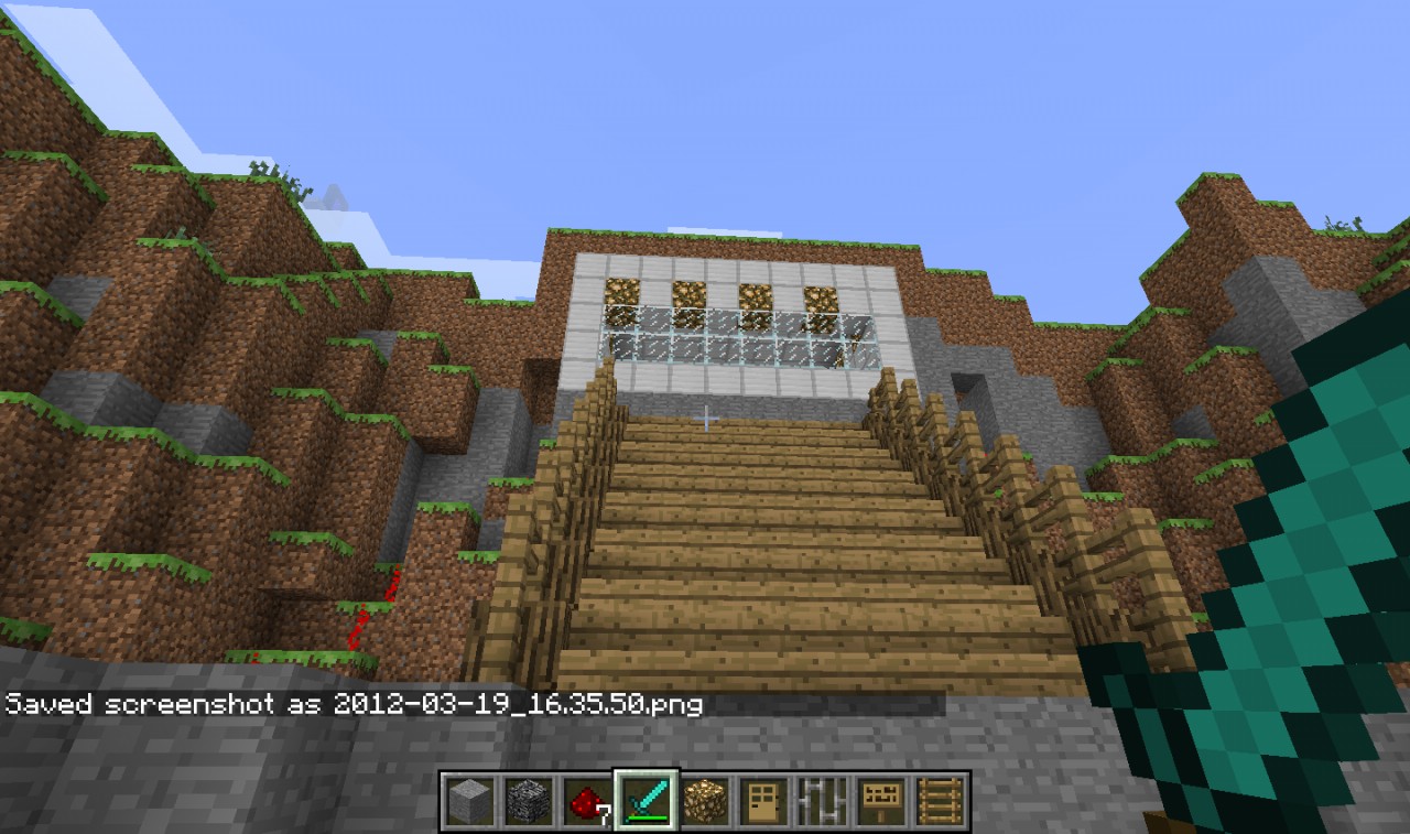 Jail with high prison and arena Minecraft Map