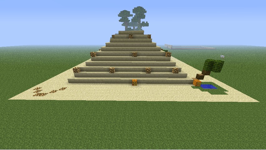 The pyramid Minecraft Map