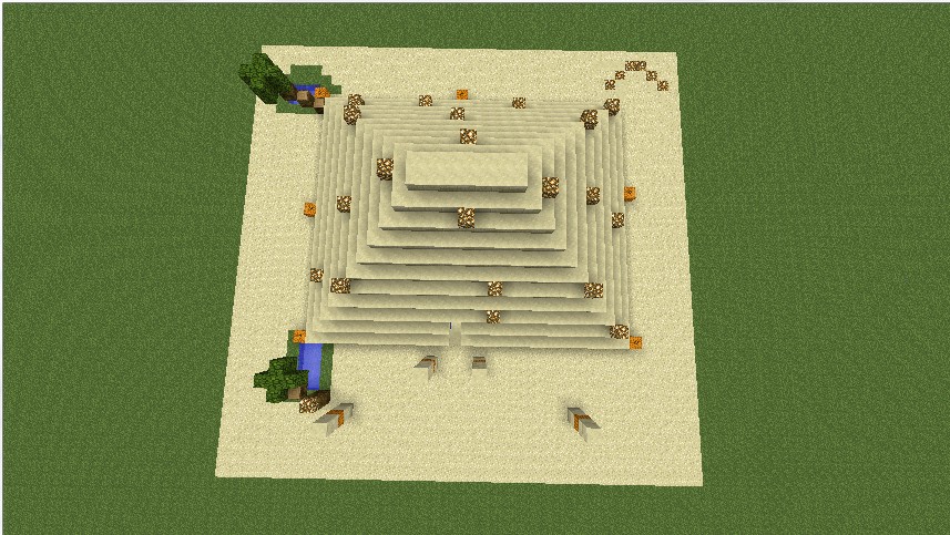 The pyramid Minecraft Map
