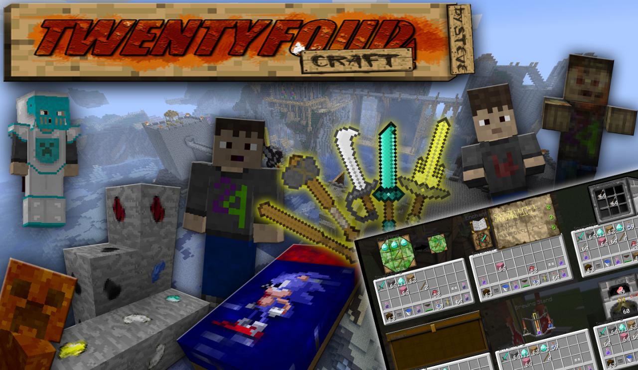 TwentyFourCraft Minecraft Texture Pack