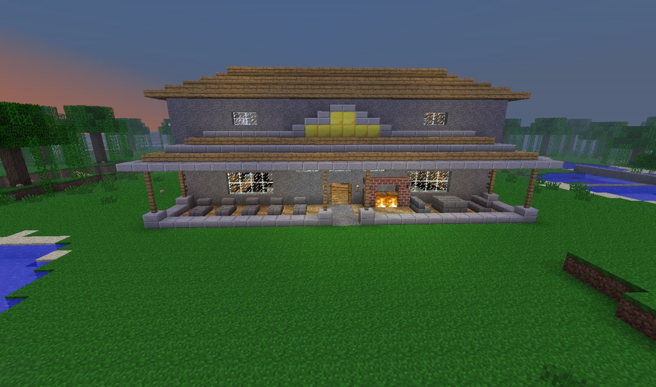 Stone Mansion Minecraft Map