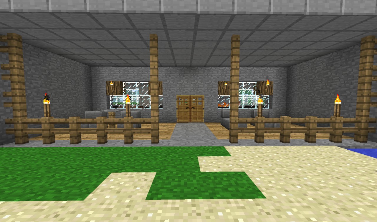 Stone Mansion Minecraft Map