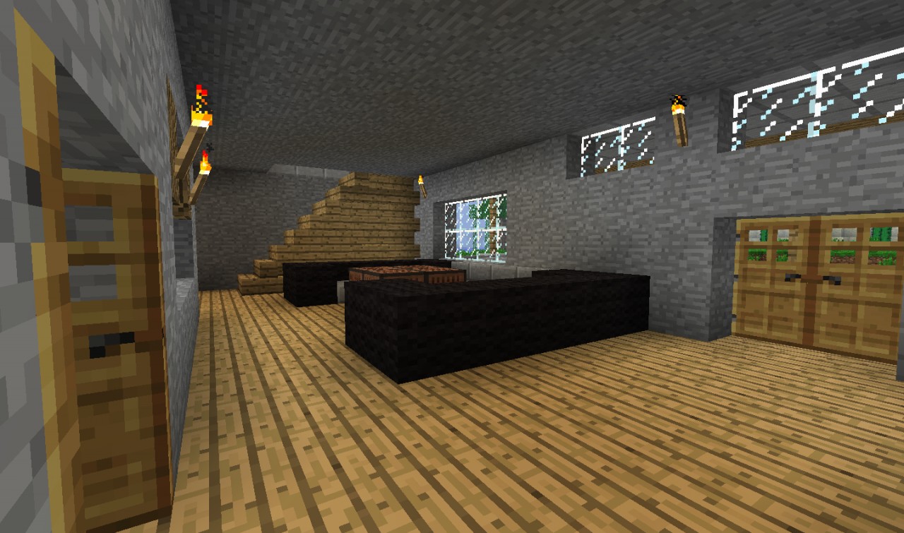 Stone Mansion Minecraft Map