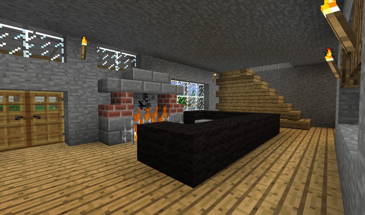 Stone Mansion Minecraft Map