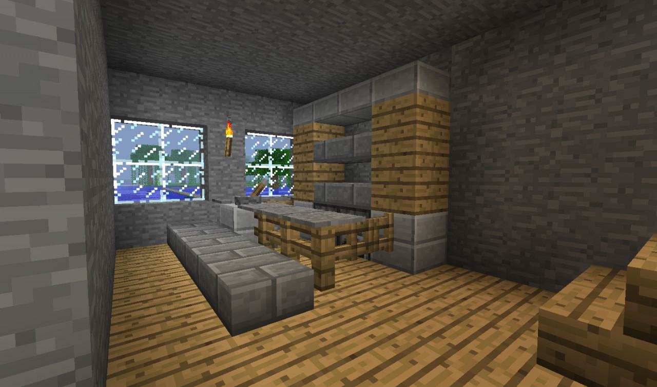 Stone Mansion Minecraft Map