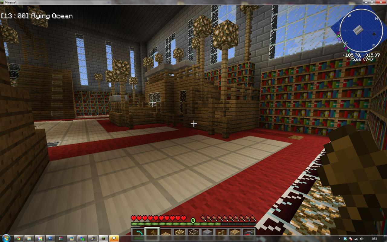 Court (juzgados) Minecraft Map