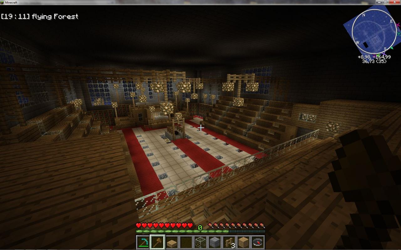 Court (juzgados) Minecraft Map