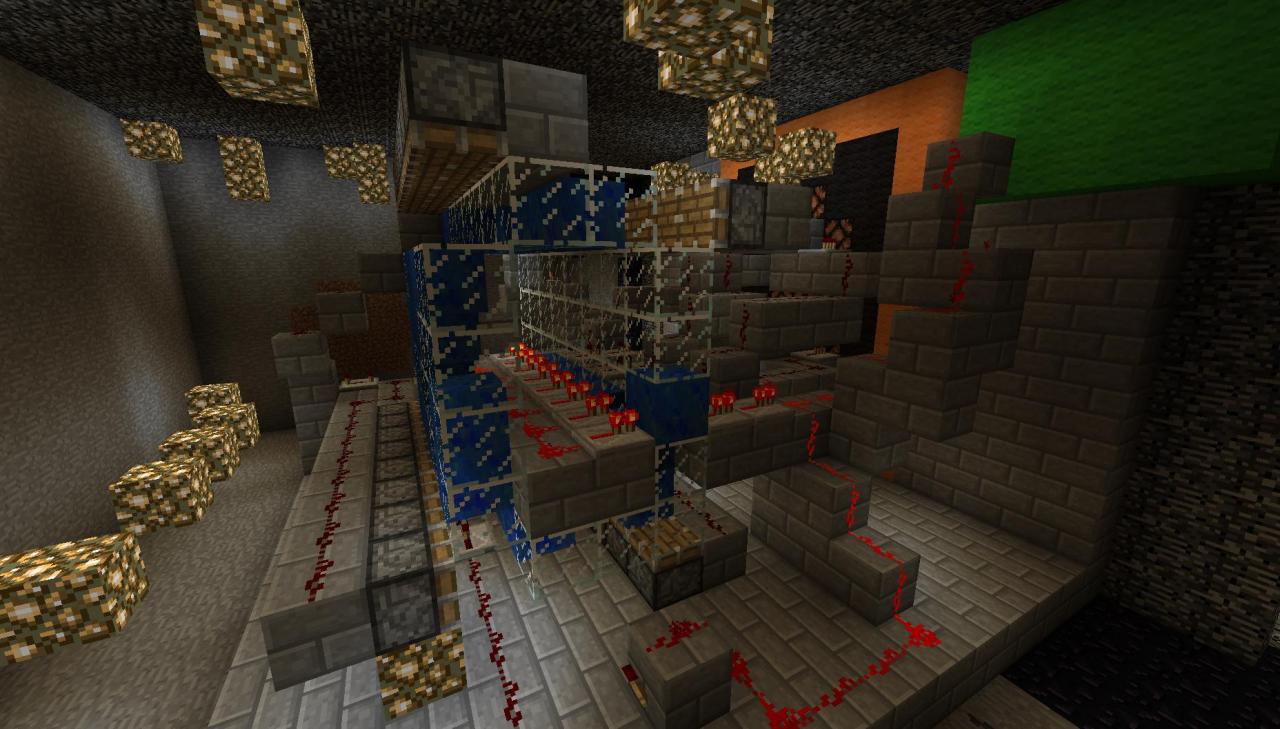 Digital 7-segment display controller (timer!) Minecraft Map