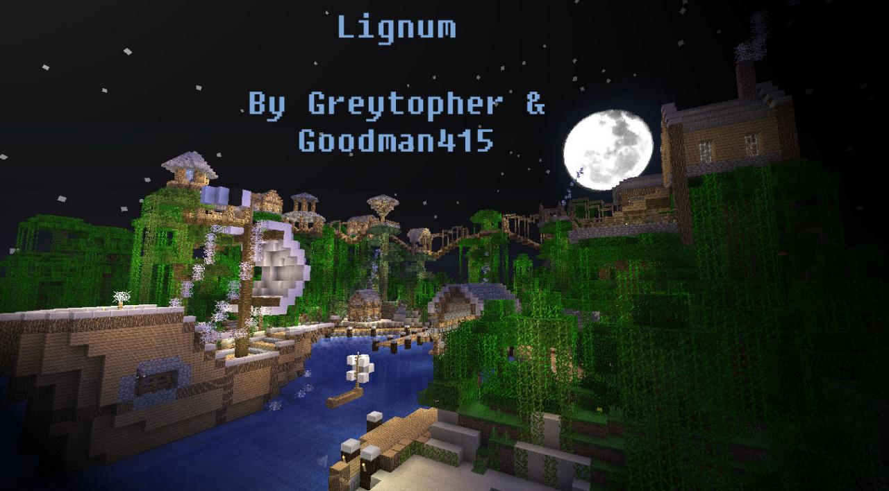 Lignum - A Jungle Town Minecraft Map