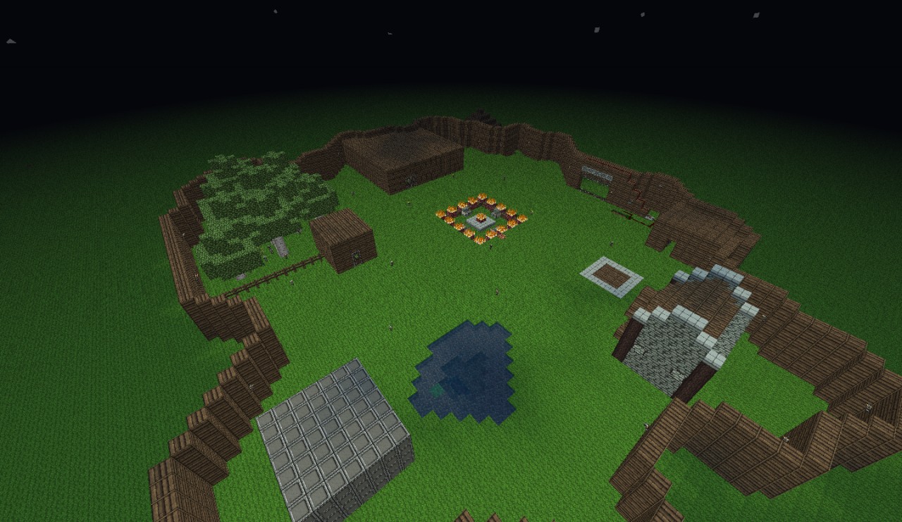 Simple Village Minecraft Map