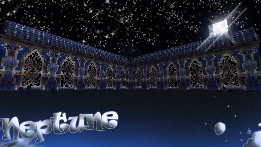 Neptune's Hall. Minecraft Map