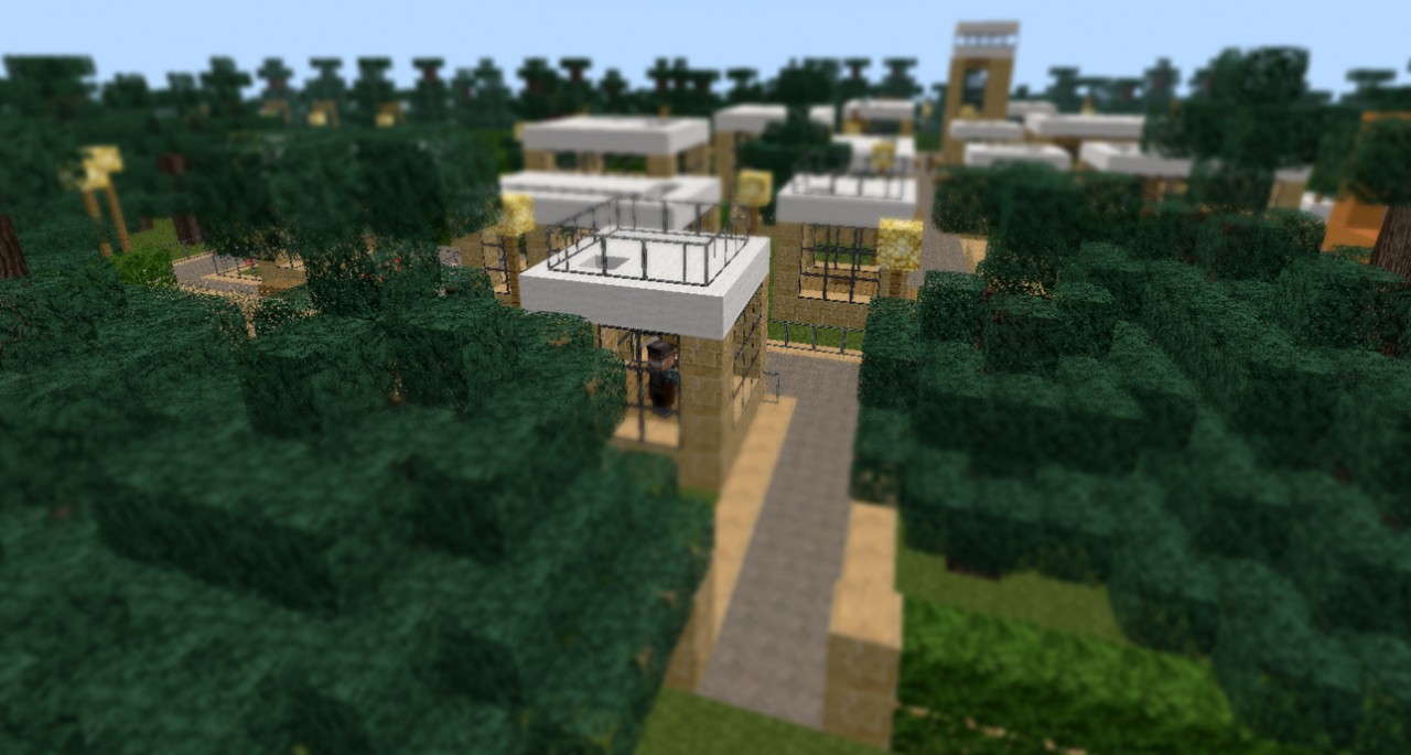 NPC Village Modern Revamp Minecraft Map