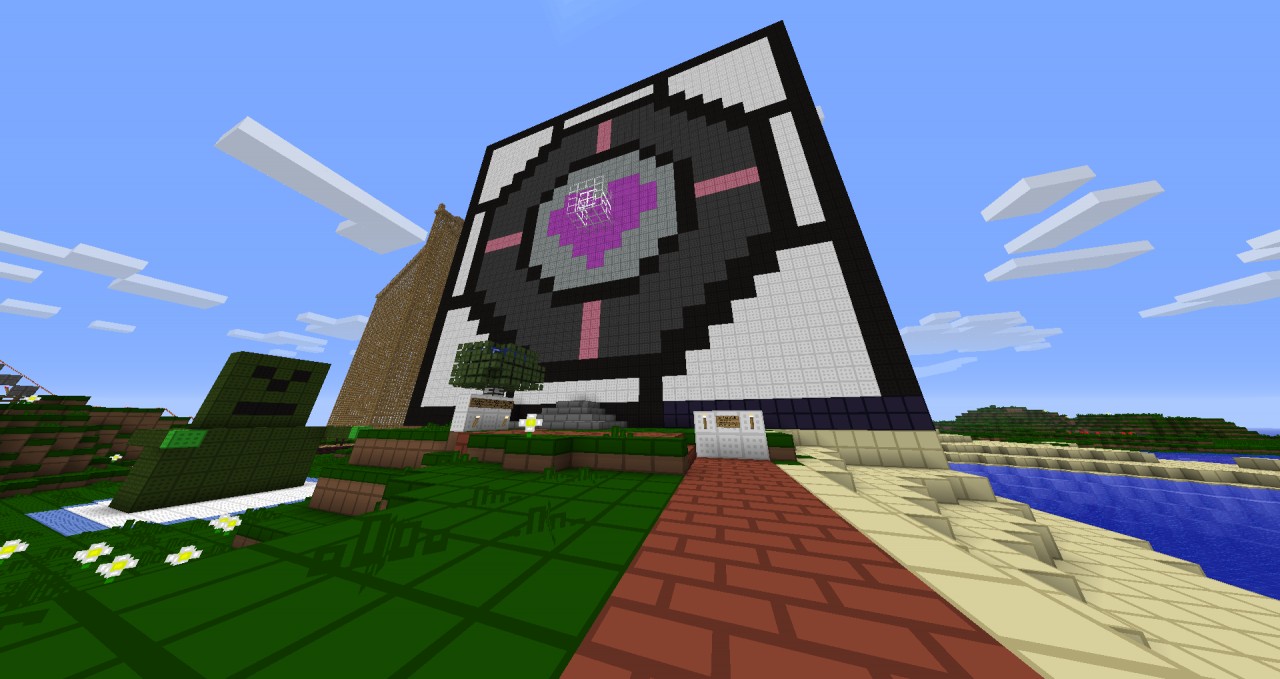 Portal co-op facility DONE+Downloads Minecraft Map