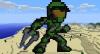 Master Chief Pixel Art Minecraft Map