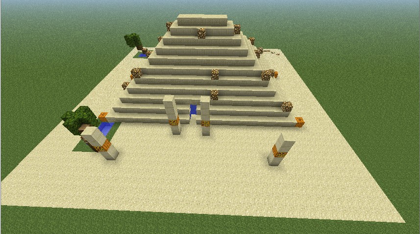 The pyramid Minecraft Map