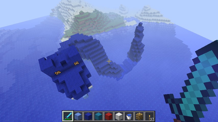 water dragon Minecraft Map