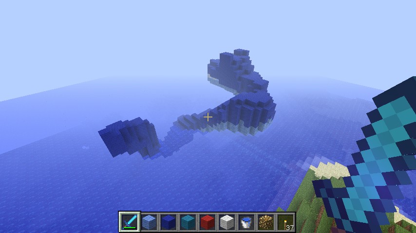 water dragon Minecraft Map