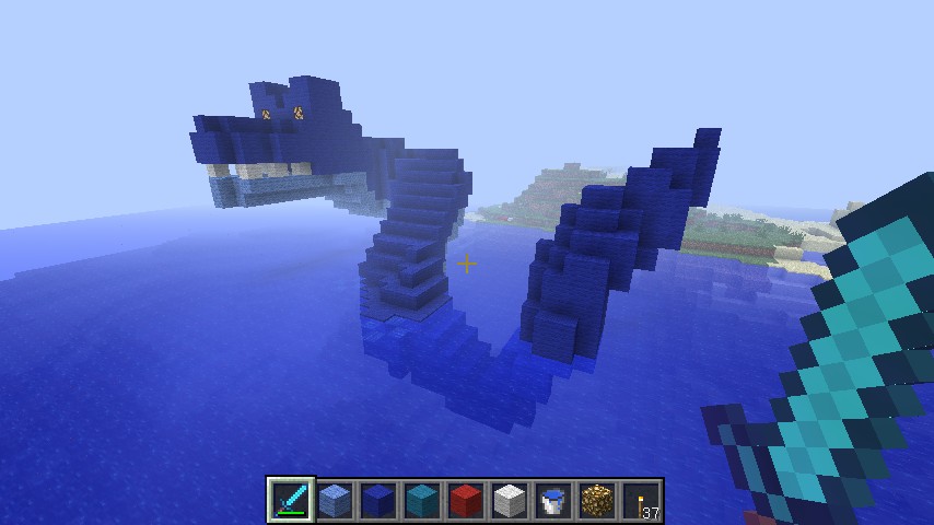 water dragon Minecraft Map
