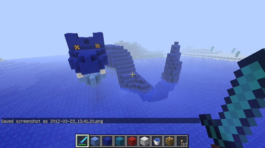 water dragon Minecraft Map