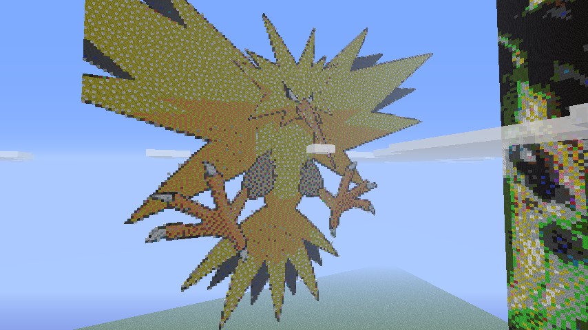 Zapdos Minecraft Map