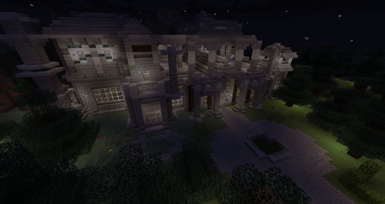 The Manor - Edgedonkey's Evil Villian Contest Minecraft Map