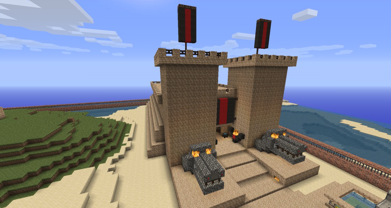 Red Village Minecraft Map