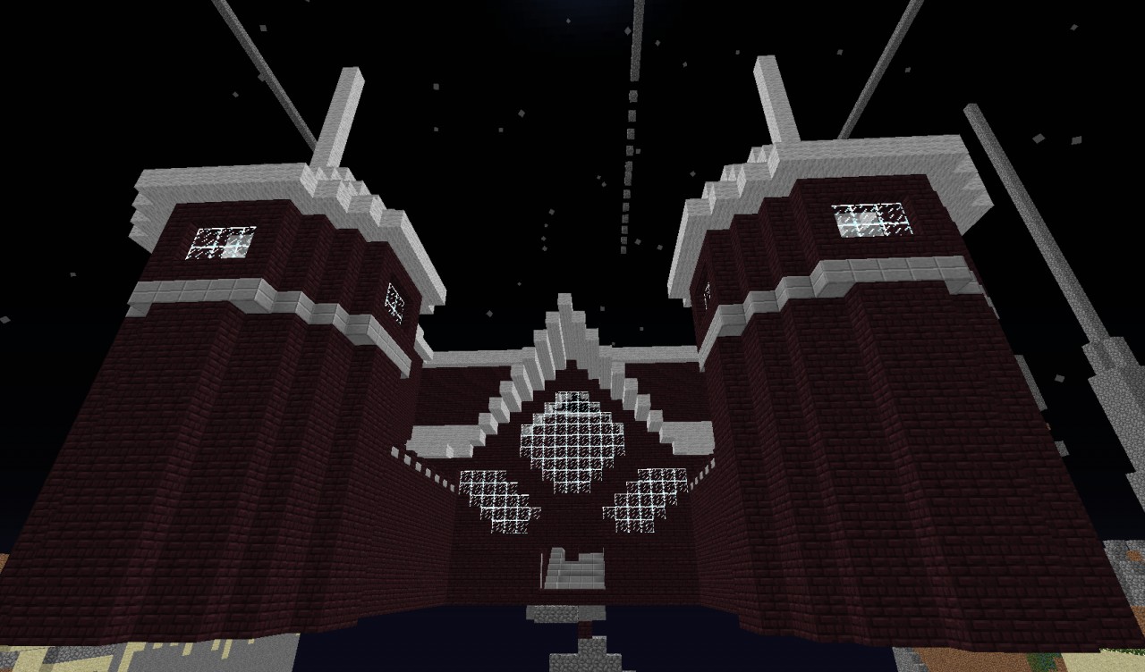 NetherBrick Sky Castle Minecraft Map