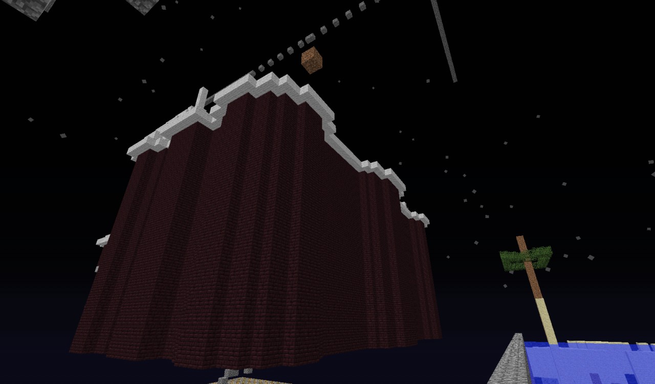 NetherBrick Sky Castle Minecraft Map