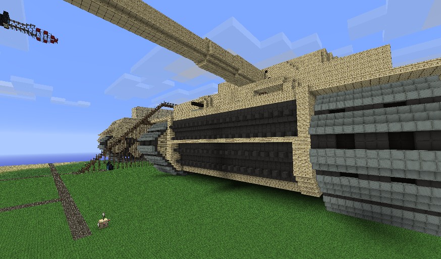 Tiger (German Kampfpanzer VI of WWII) Minecraft Map