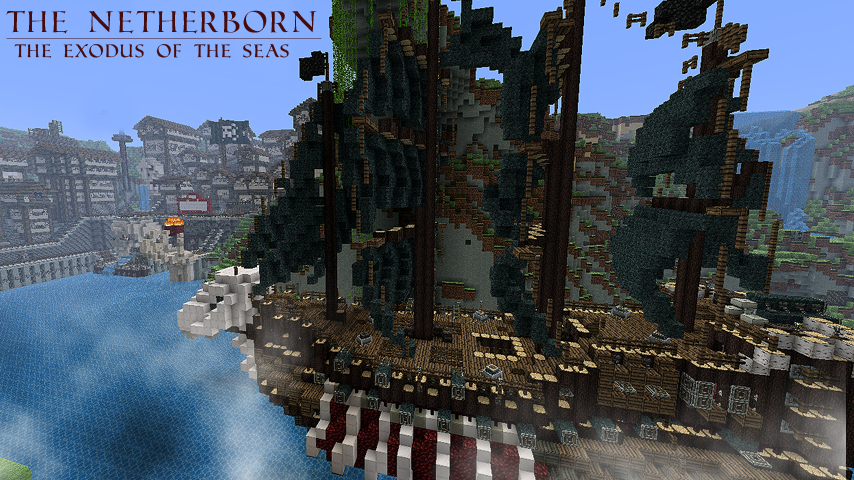 Creative-Node Ship Bundle 8 Detailed ships *WITH DOWNLOAD* Minecraft Map