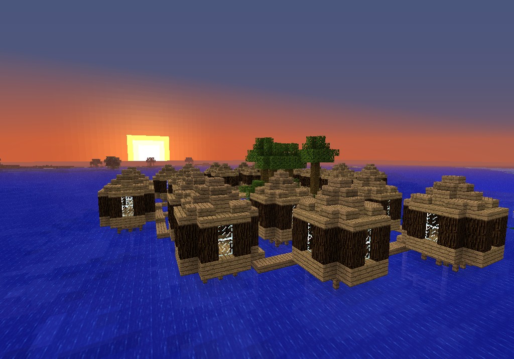 Wioska Wietnamska ( Village of Vietnamese ) Minecraft Map