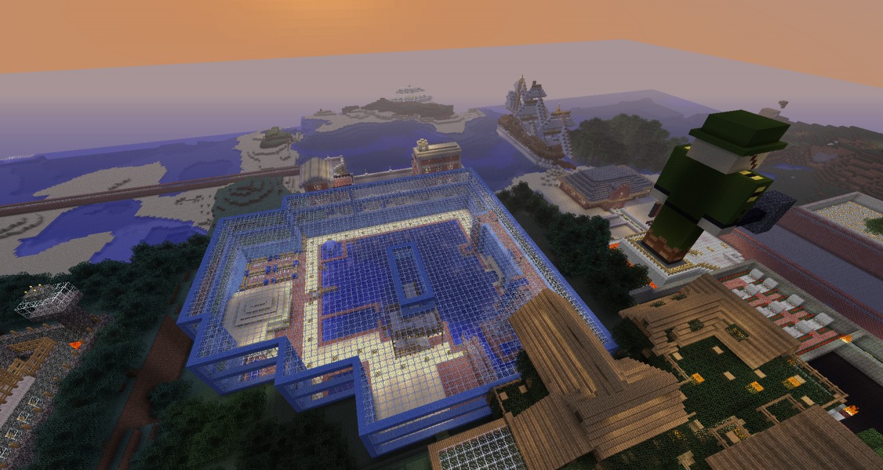 Red Village Minecraft Map